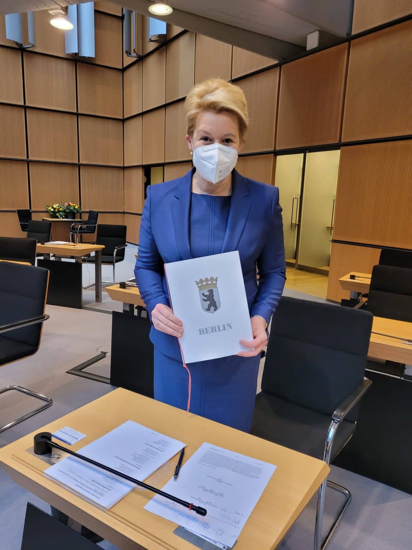 Erste Frau in diesem Amt: Franziska Giffey ist neue Regierende ...